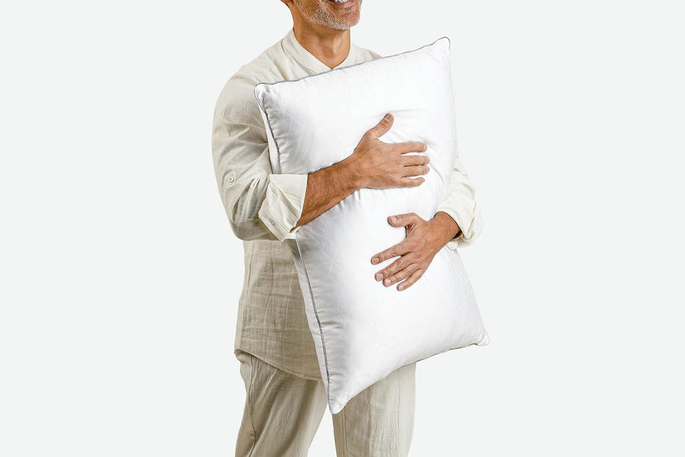 Cooling Shattered Ice Pillow | PlushBeds